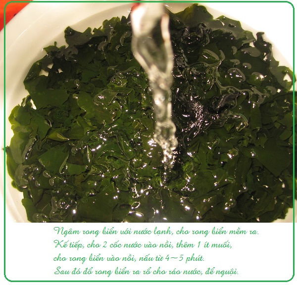 Cực ngon với món salad rong biển